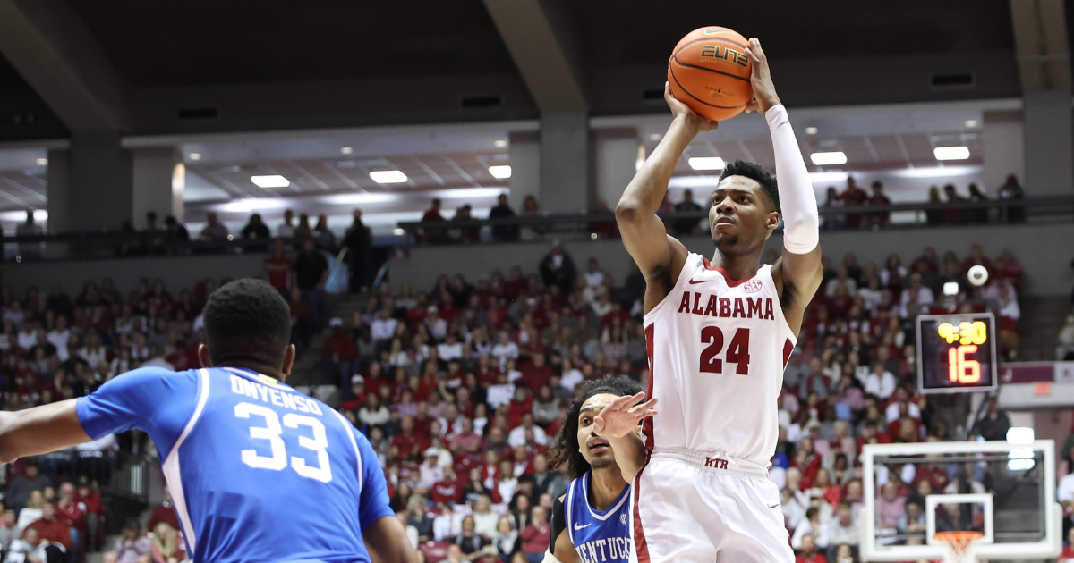 Alabama basketball dominates Kentucky in SEC showdown - On3