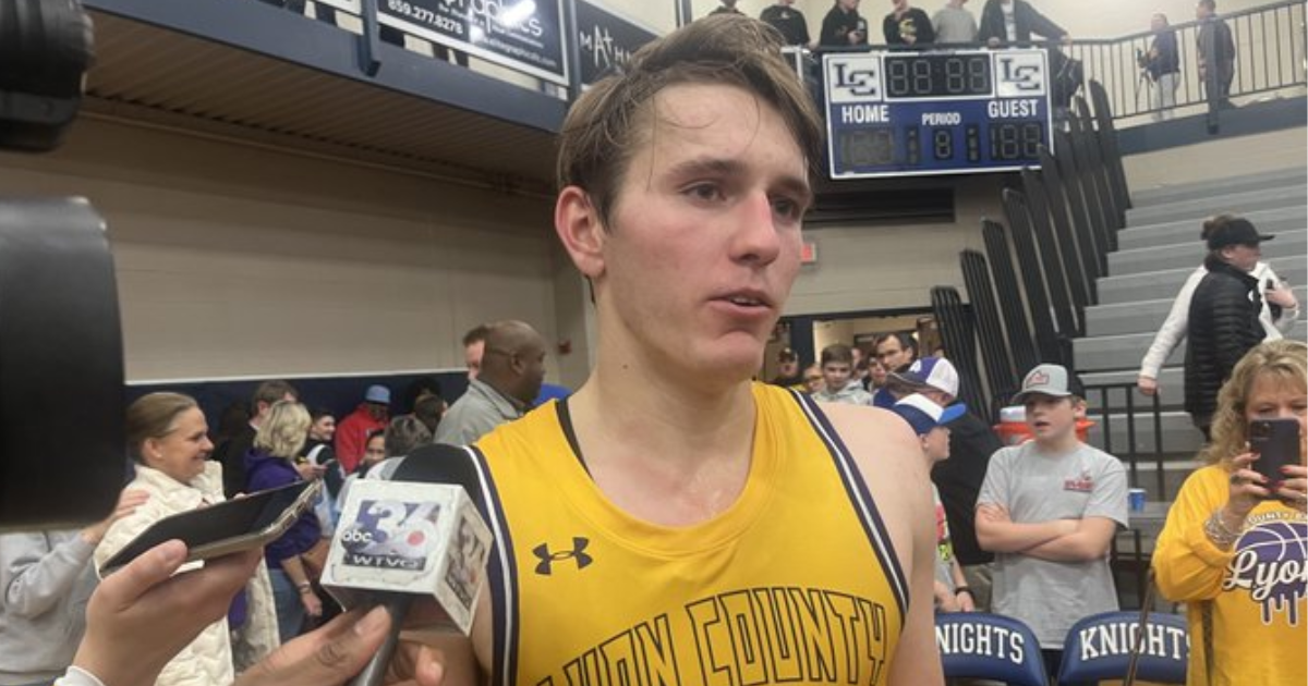 Travis Perry's Career Night Propels Lyon County past Reed Sheppard, North Laurel