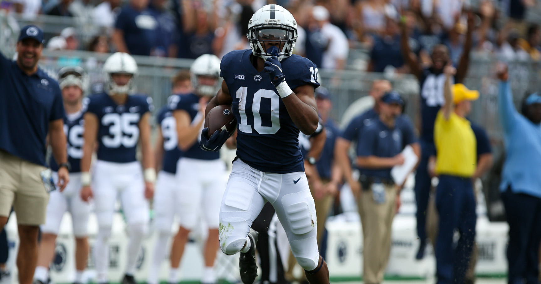 Penn State skill position players best games by PFF grading - On3