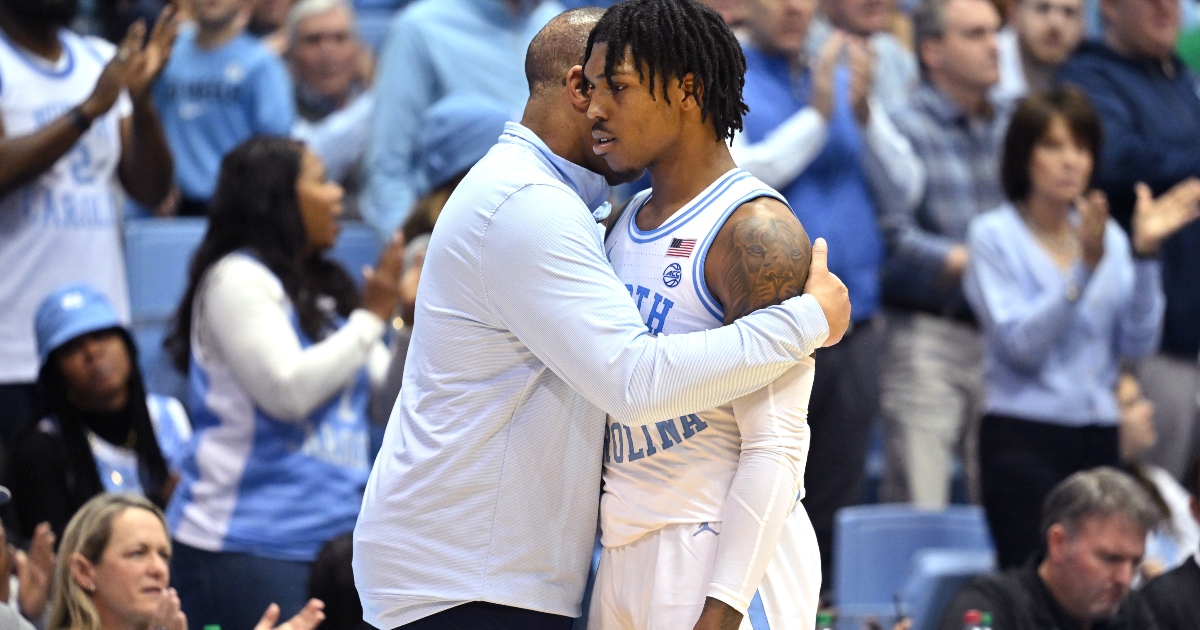 Hubert Davis Defends Caleb Love Standing Up For Teammate After Flagrant