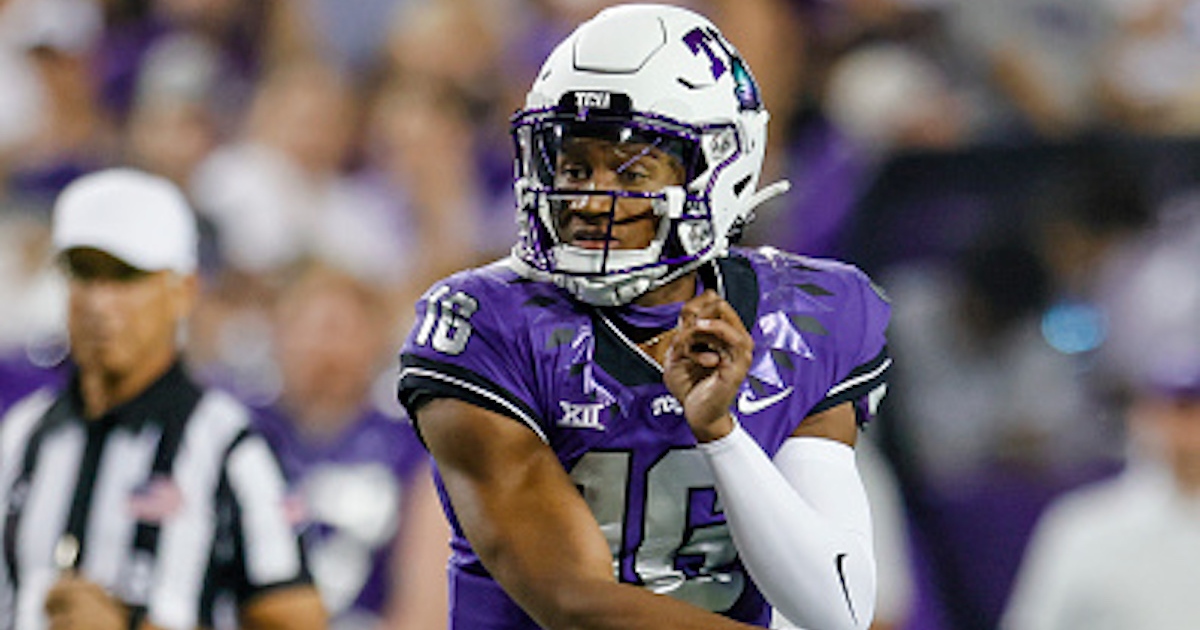 Ex-TCU QB Sam Jackson commits to Cal - On3