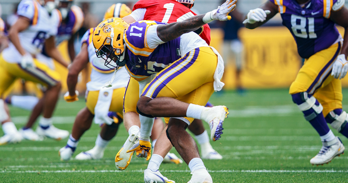 LSU DE Zavier Carter enters NCAA Transfer Portal - On3