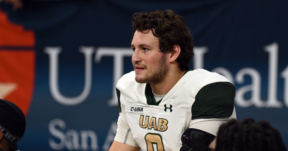 UAB QB Dylan Hopkins enters NCAA Transfer Portal - On3