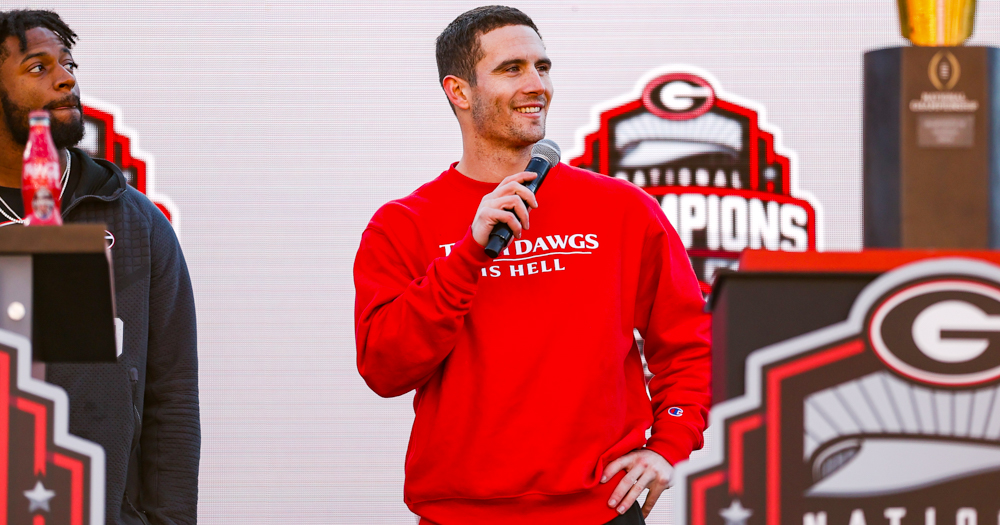 Georgia celebration Saturday: Familiar sounds, awesome sights