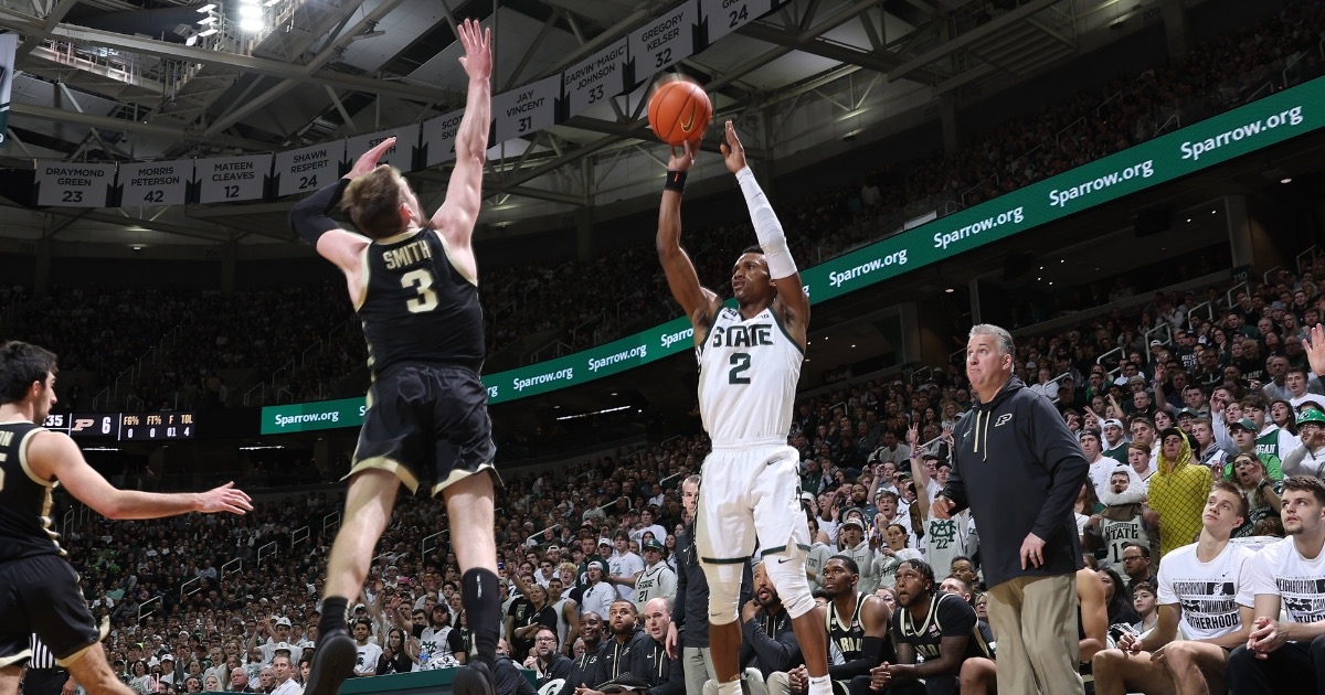 Purdue edges Michigan State 64-63 as Edey scored 32