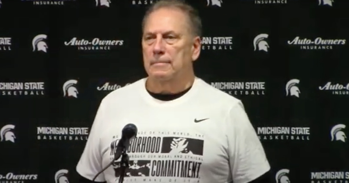 Michigan State coach Tom Izzo bothered by loss to Purdue