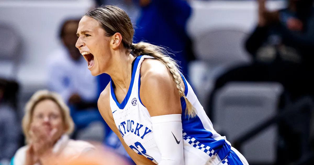 Maddie Scherr is growing comfortable in conference play