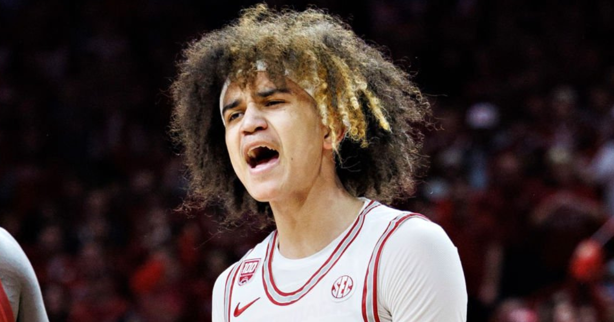 Arkansas guard Anthony Black declares for 2023 NBA Draft - On3