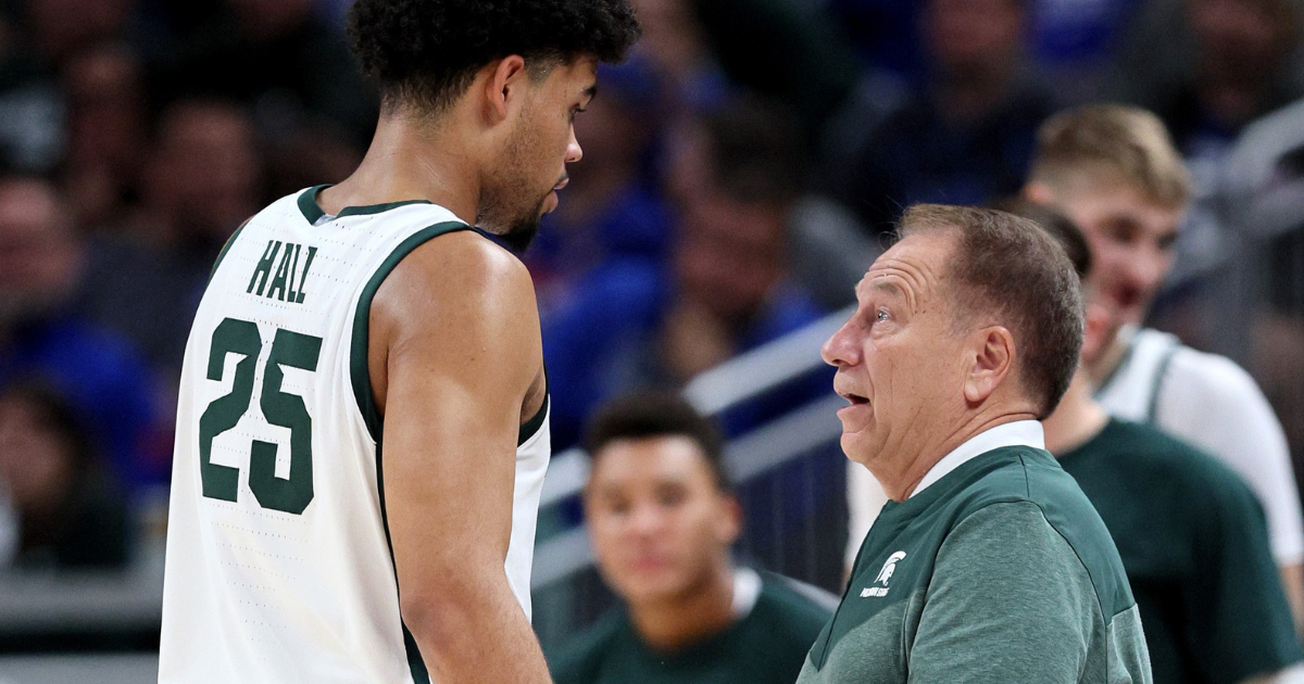 Michigan State forward Malik Hall could begin practicing soon