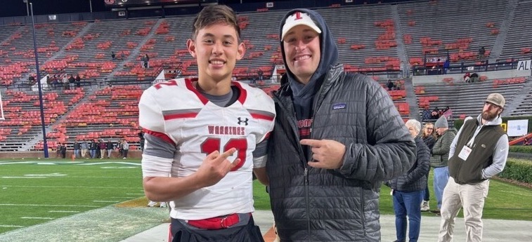 Trent Seaborn, a touted QB visiting Auburn on Saturday, is only 14