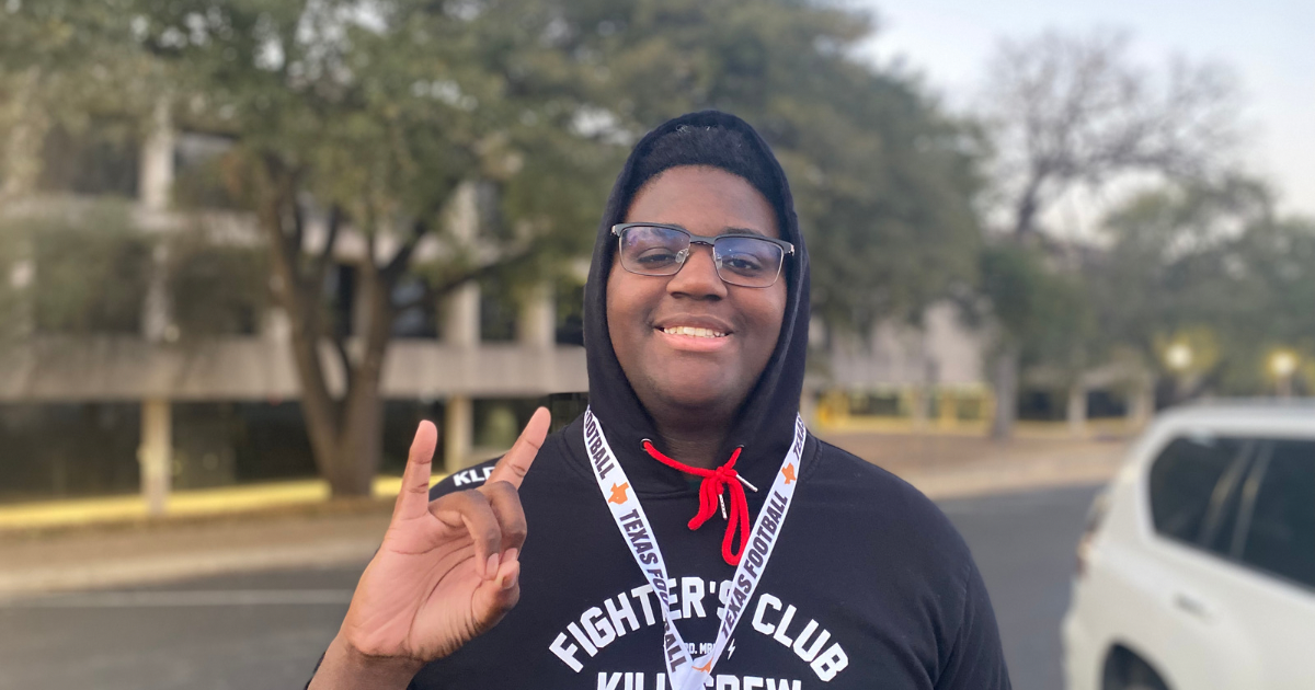 2024 OL Bennett Warren checks Texas' large humans box - On3