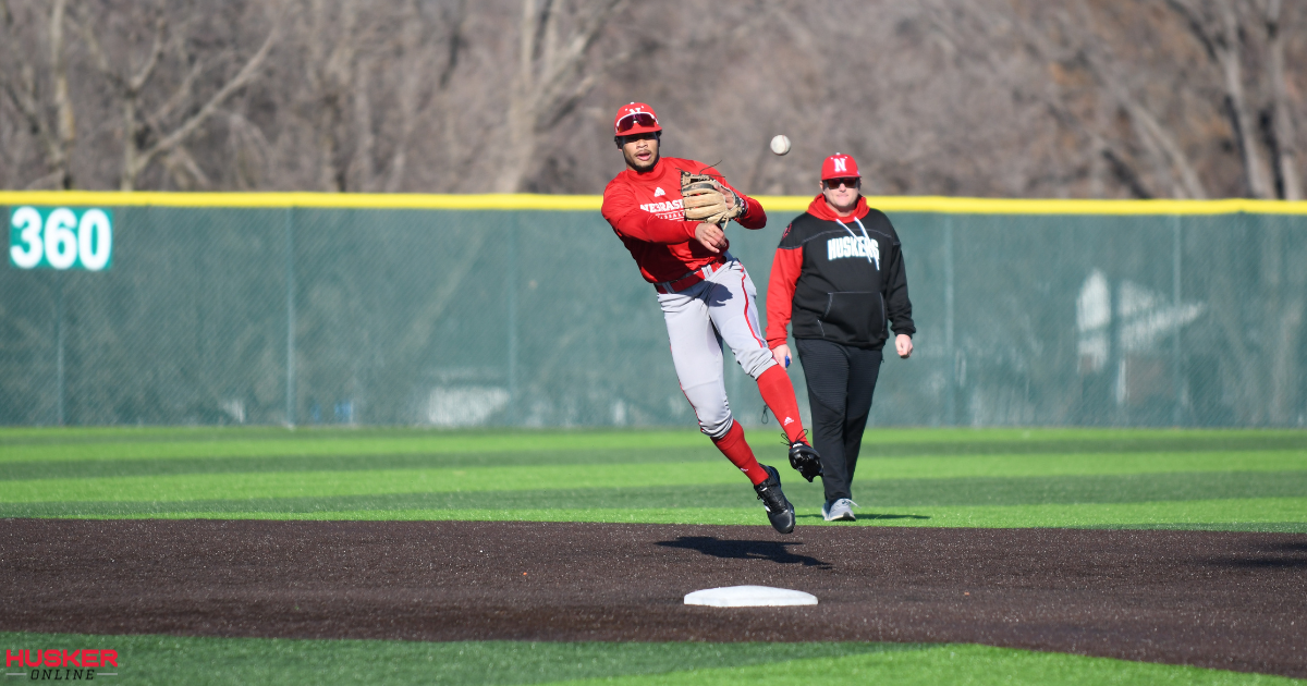 Photo Gallery of Nebraska baseball's first 2023 practice