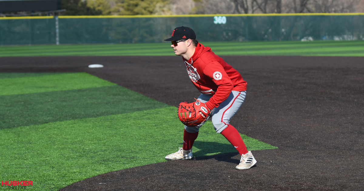 Photo Gallery of Nebraska baseball's first 2023 practice