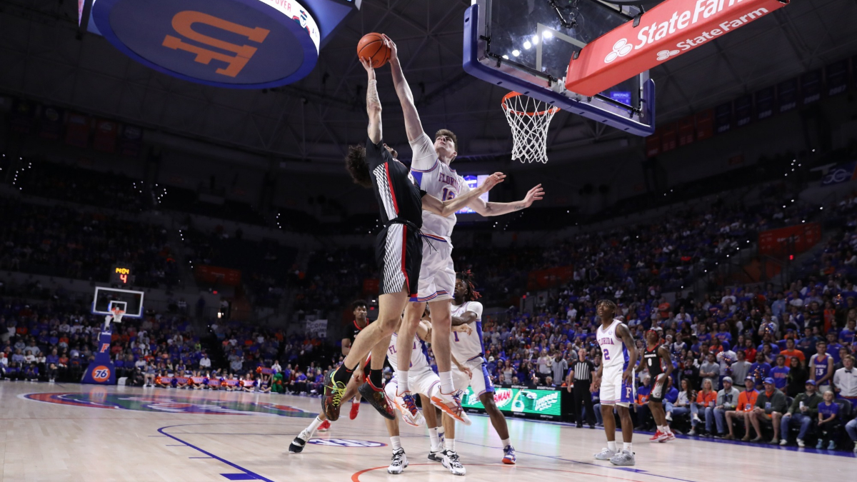 Colin Castleton nearing Noah, Horford for most blocks in UF history