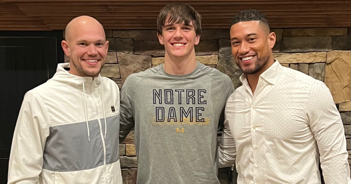 Where Notre Dame's Marcus Freeman went on the road recruiting