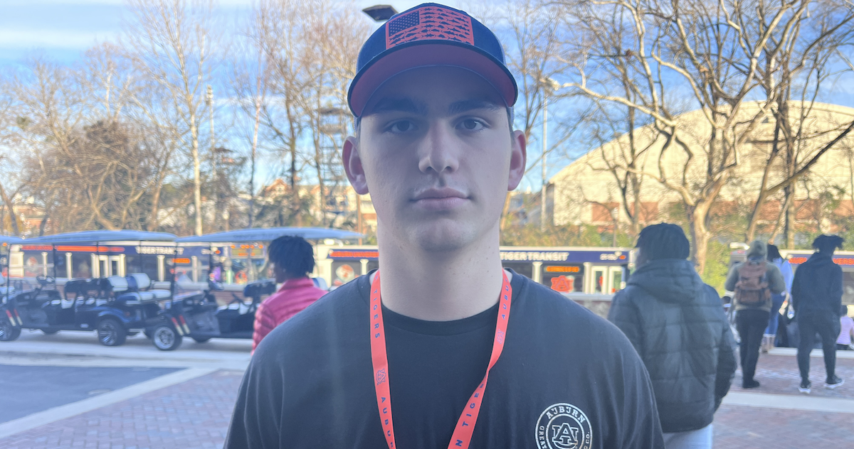 North Carolina OT Eagan Boyer visiting Auburn on Friday