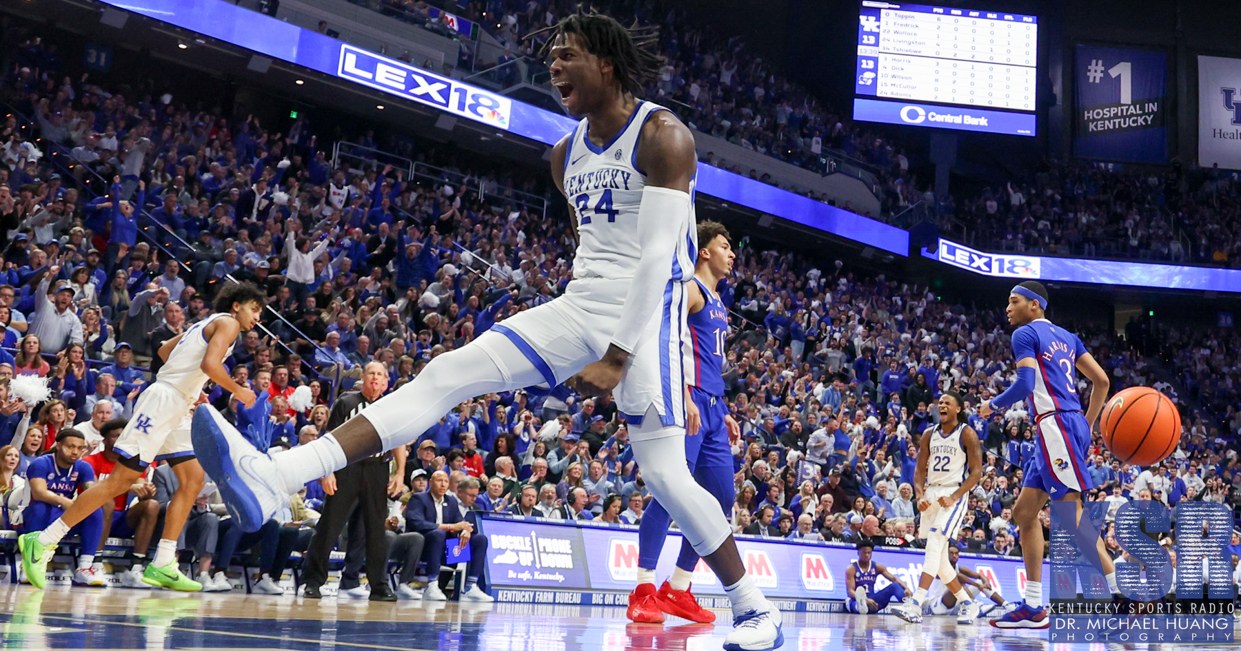 Kentucky freshman Chris Livingston declares for NBA Draft, maintains ...