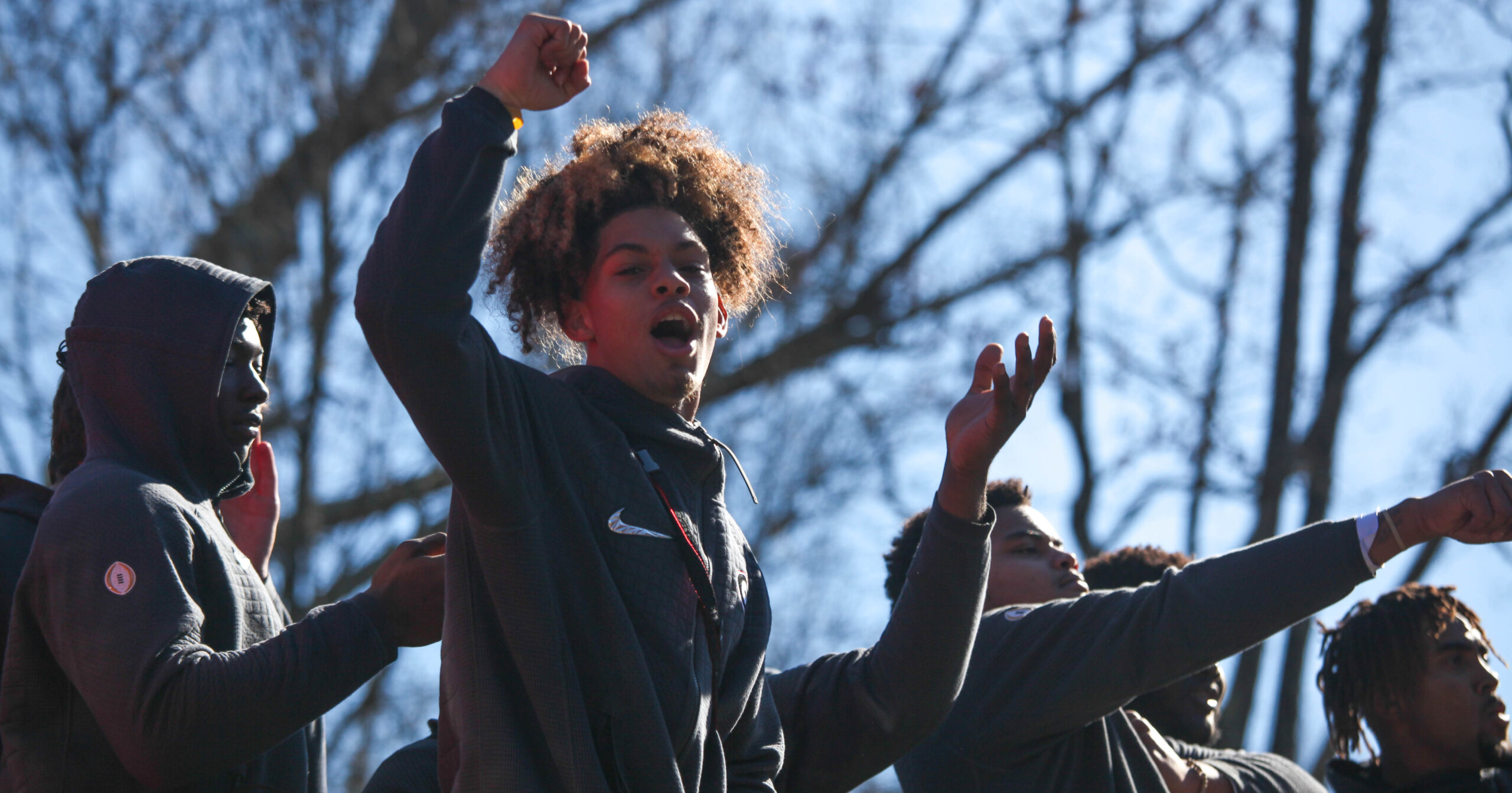 LOOK: Anthony Evans makes Georgia fan wish come true