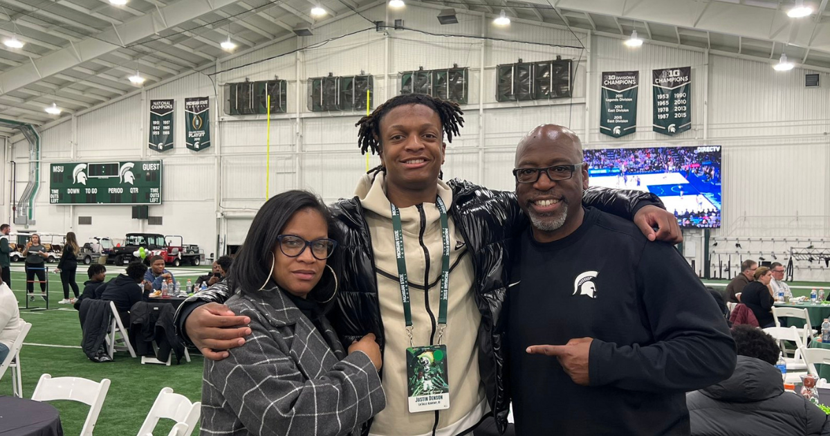Justin Denson talks Michigan State visit and offer