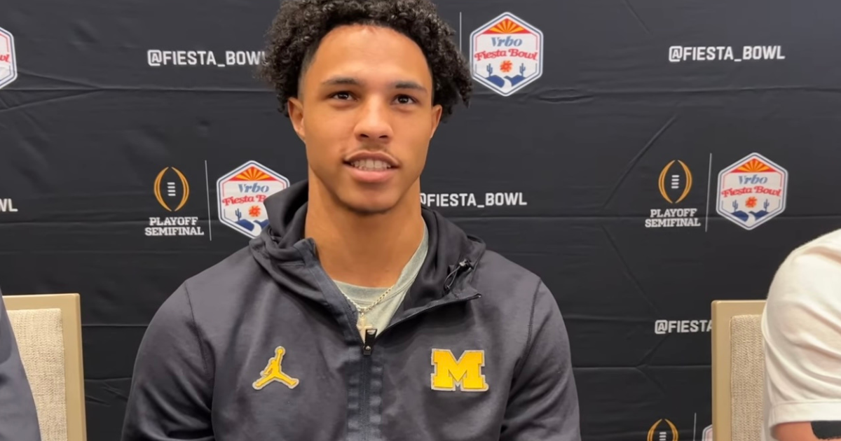 Michigan WR Tyler Morris on key for offseason, J.J. McCarthy