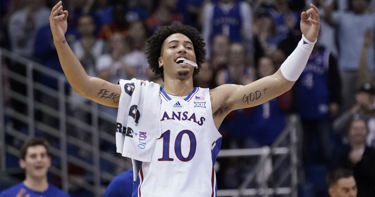 Jalen Wilson discusses playing through adversity after Big 12 ...