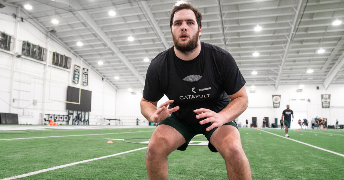 Michigan State early enrollee Cole Dellinger on adjusting to college