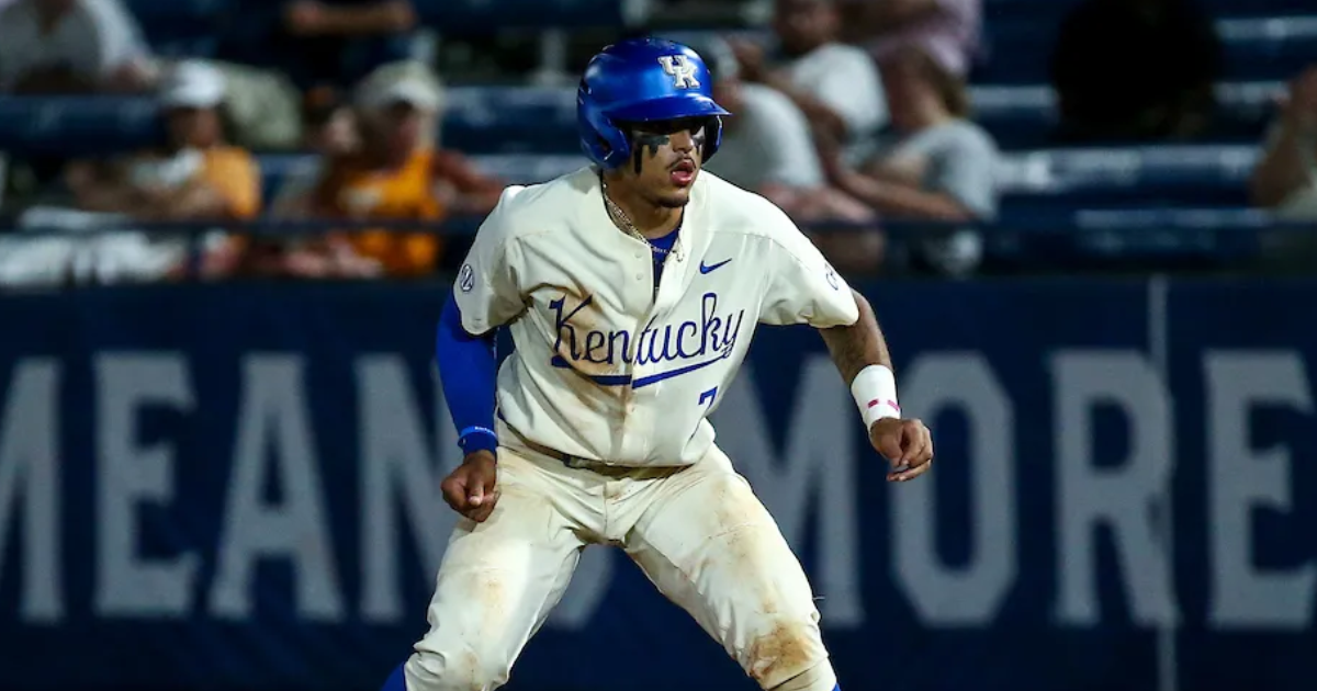 Devin Burkes blasts solo home run to put Kentucky up 1-0 over Ball ...