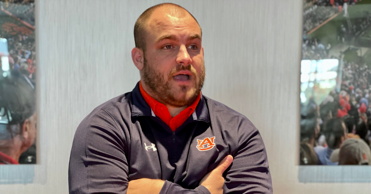 Jake Thornton explains why he's optimistic about Auburn's OL