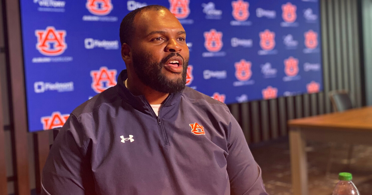 For Auburn DL coach Jeremy Garrett, success 'starts with the run'