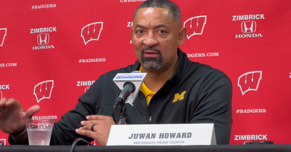 Michigan basketball: Juwan Howard reacts to Wisconsin loss