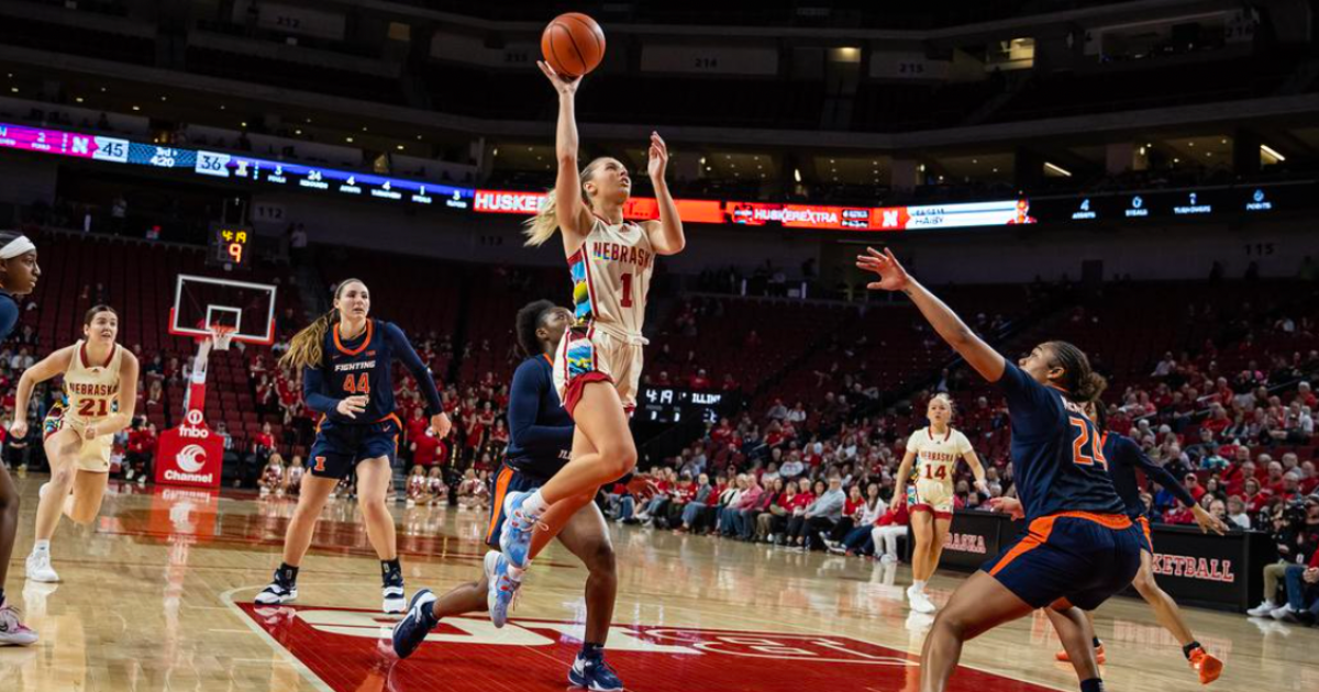 Nebraska women's basketball loses 95-92 heartbreaker to Minnesota
