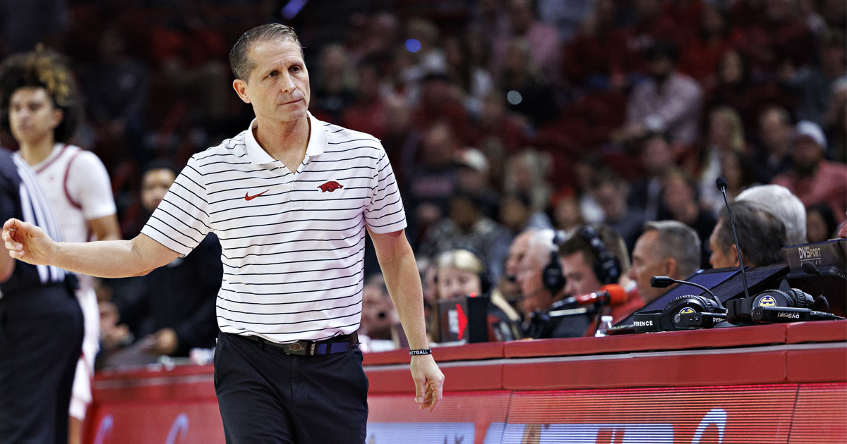 Eric Musselman makes baseball joke about Jalen Graham’s free-throw ...