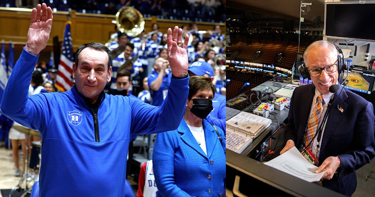 Mike Krzyzewski shares perspective on retirement with Doc Emrick - On3