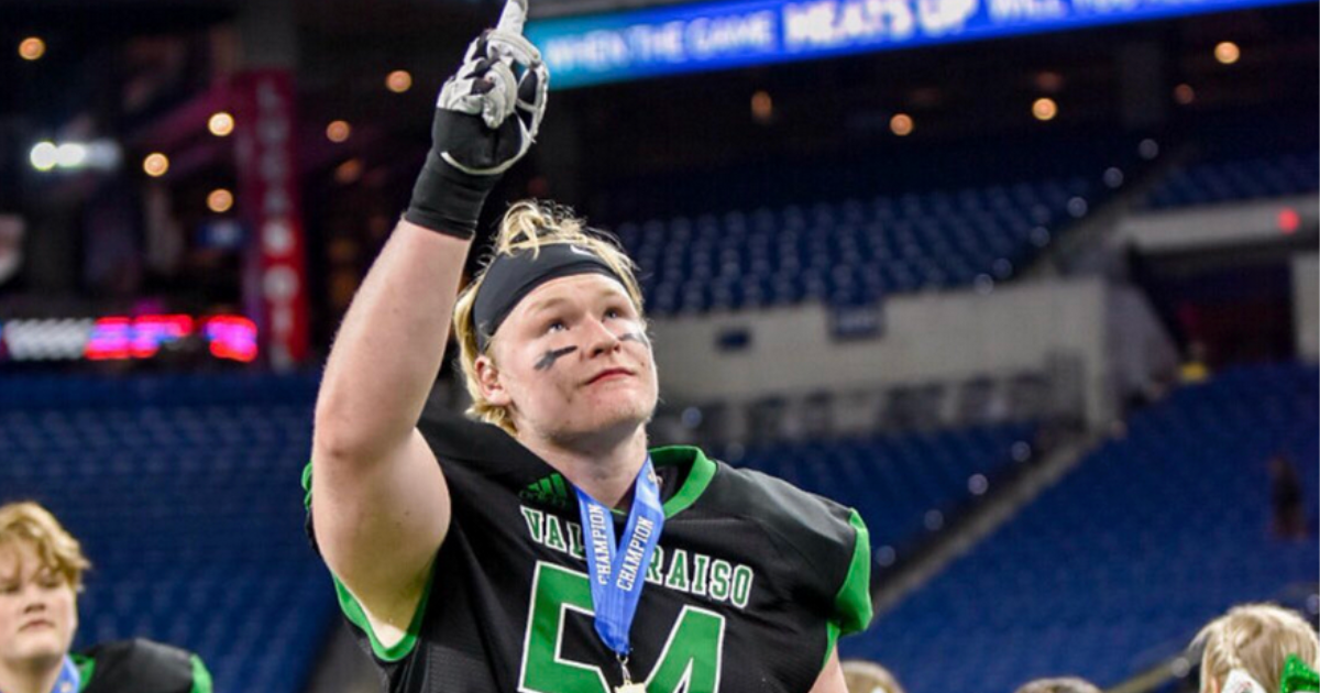 Valparaiso (Ind.) High OL Matt Hofer plans return trip to Purdue in ...