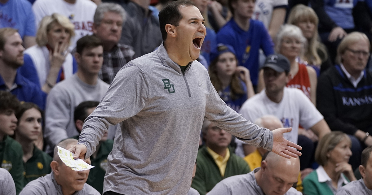 Scott Drew hilariously challenges Jay Bilas due to Baylor's foul ...
