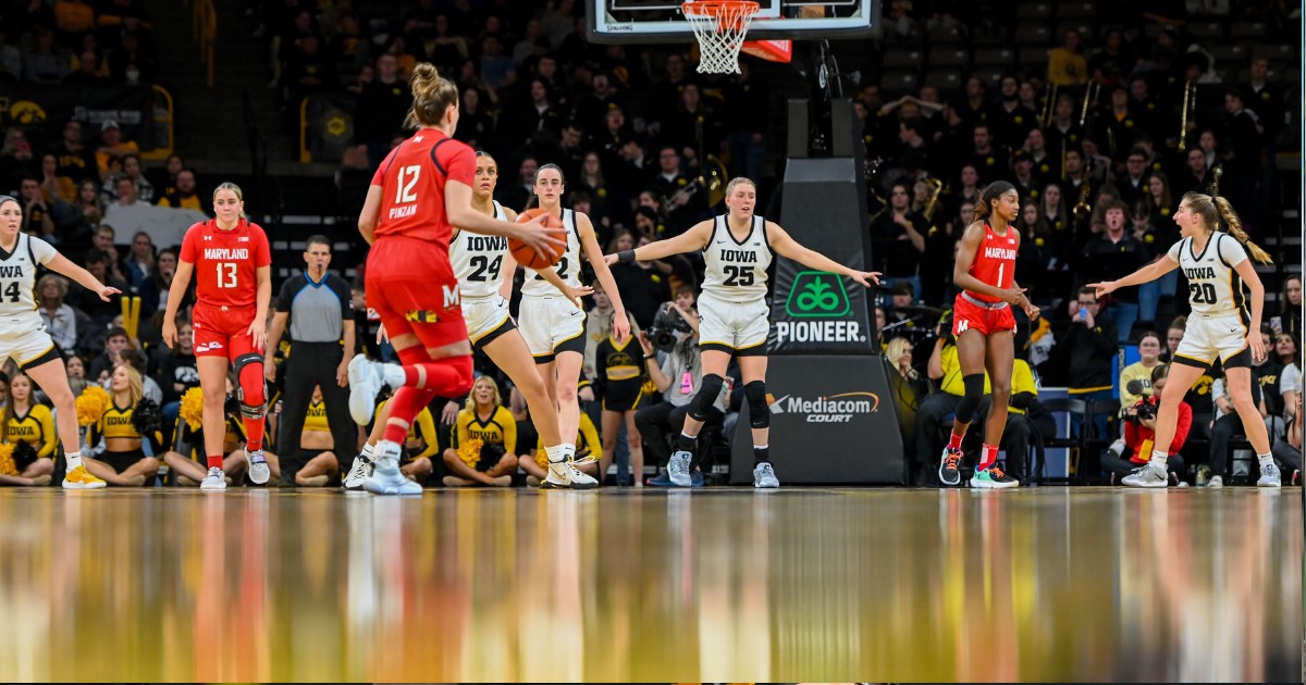 Iowa WBB Tip Time Preview - at Maryland
