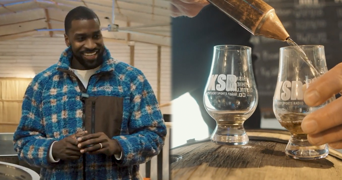 WATCH: Michael Kidd-Gilchrist joins KSR at Whiskey Thief Distilling Co ...