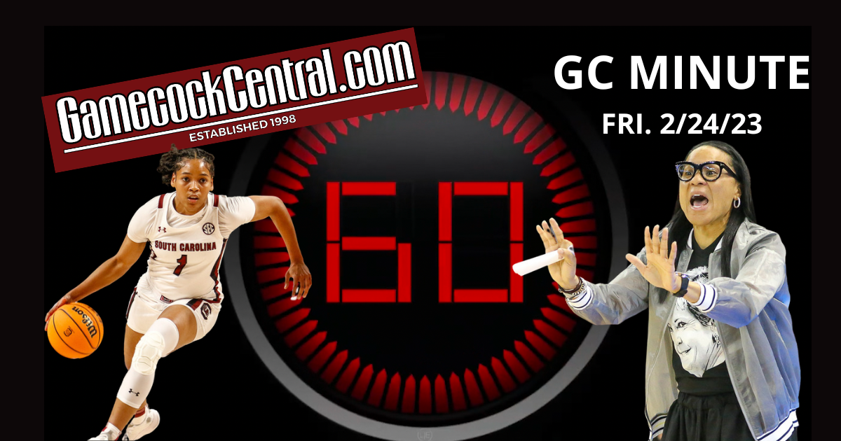 Gamecocks, Staley claim SEC regular season title | GC Minute: Fri., 2/24/23 - On3