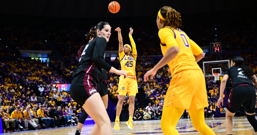 LSU defeats Mississippi State 74-59 on emotional senior night