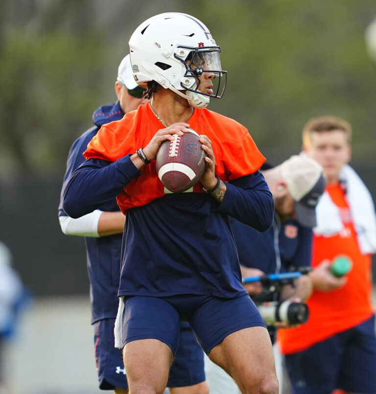 Auburn spring football photo gallery: Day No. 1