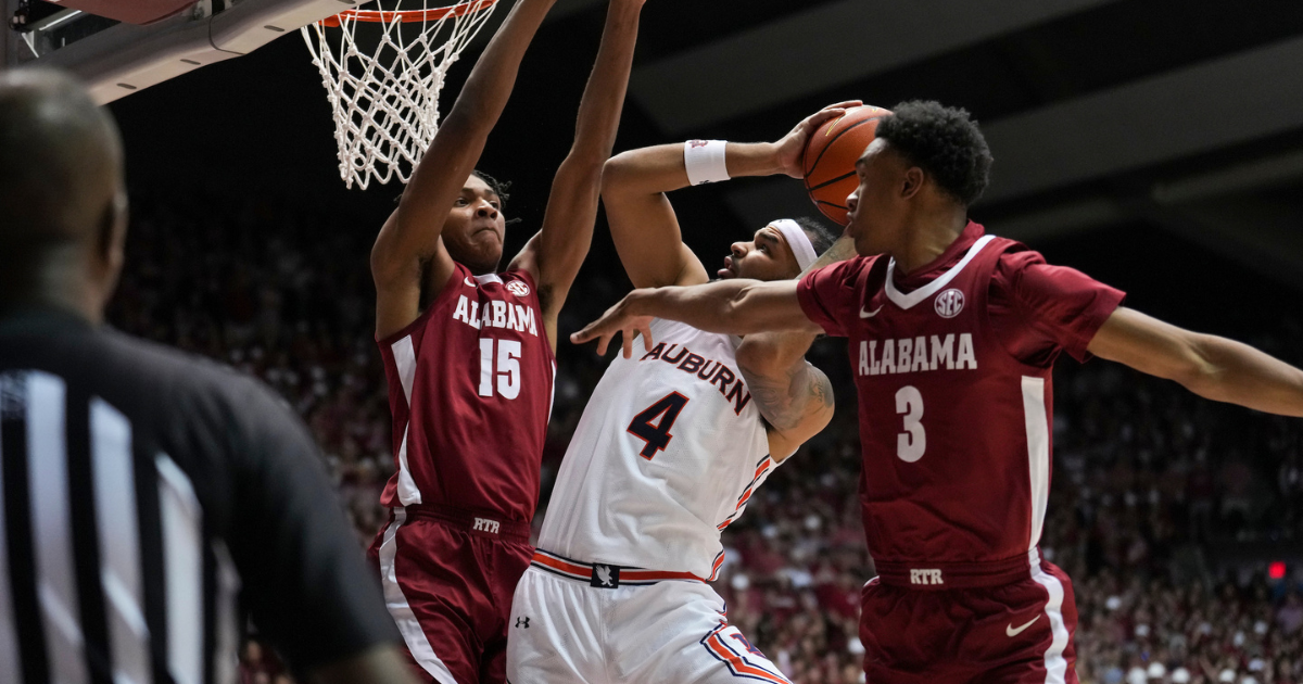 Auburn surrenders 17-point lead, falls at No. 2 Alabama in overtime