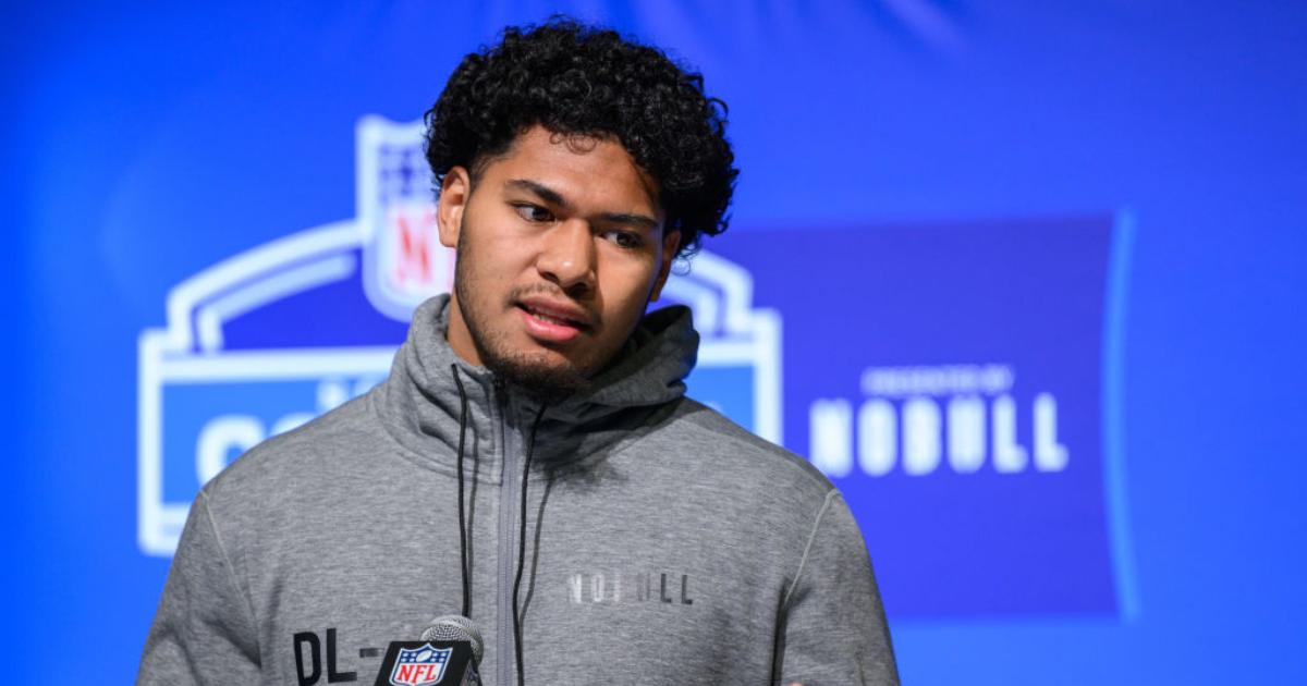 NFL Combine: Tuli Tuipulotu's Surprise Weigh In and Ferocious Punch - On3