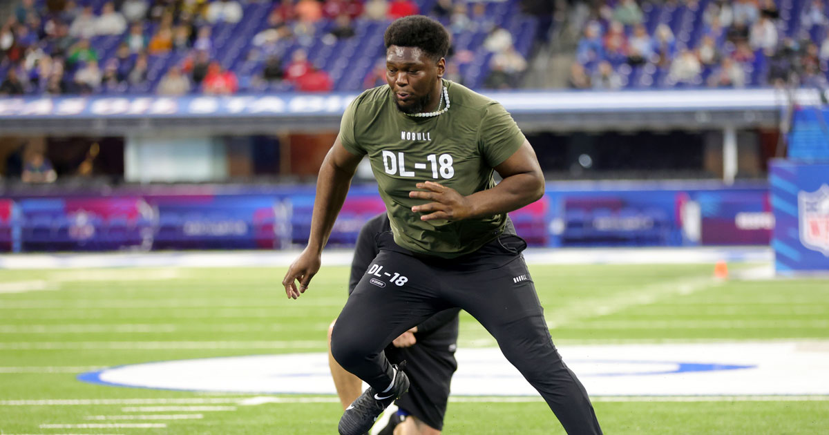 Byron Young posts jumps, 40-yard dash at NFL Combine - On3