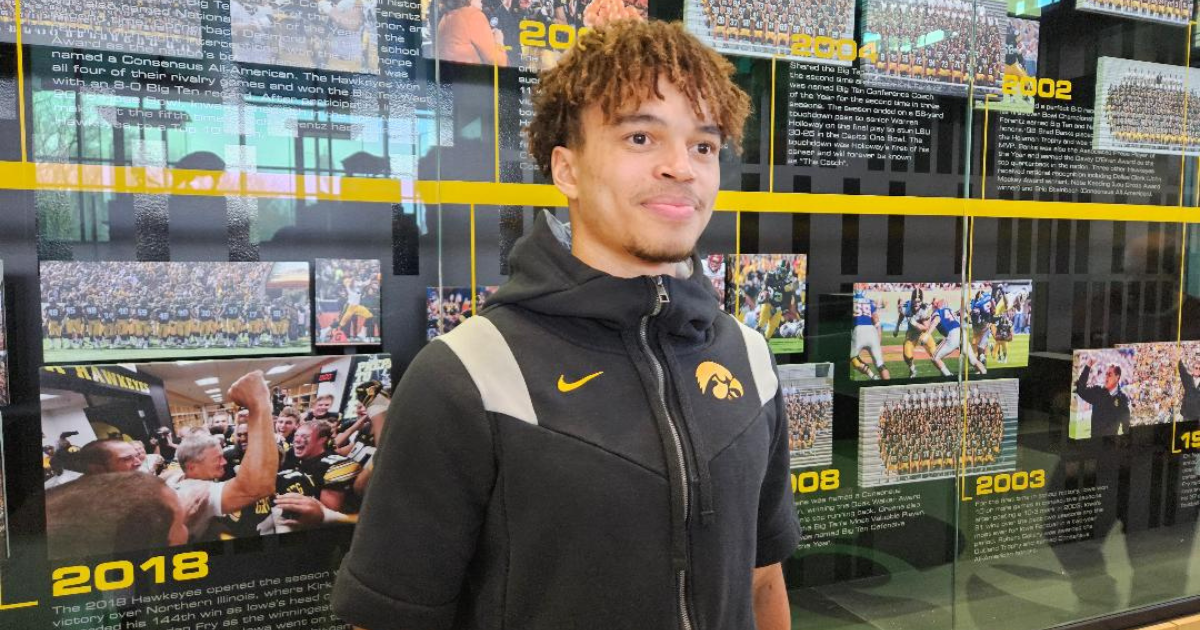Iowa felt like home for Anderson
