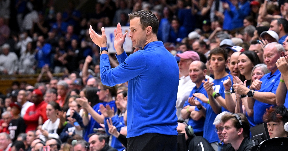 Jon Scheyer proud of Duke players for overcoming adversity - On3