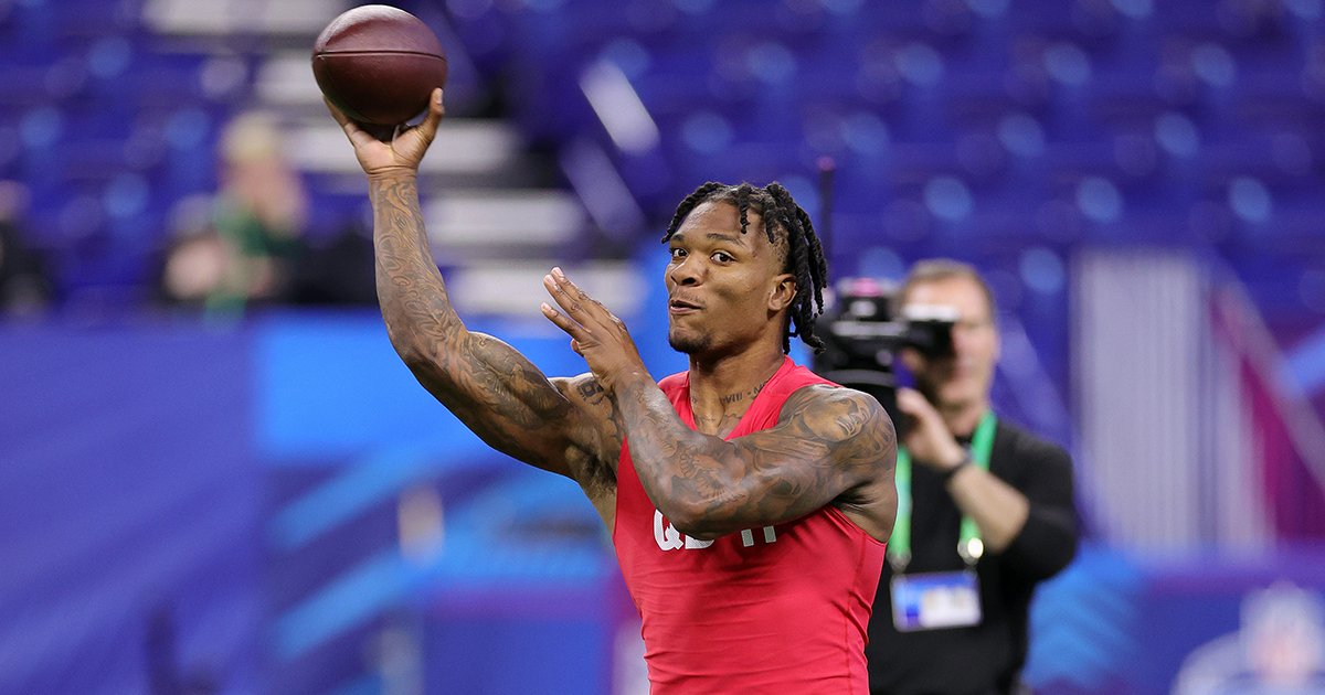 Bryce Young raves about Anthony Richardson's performance at NFL Combine ...