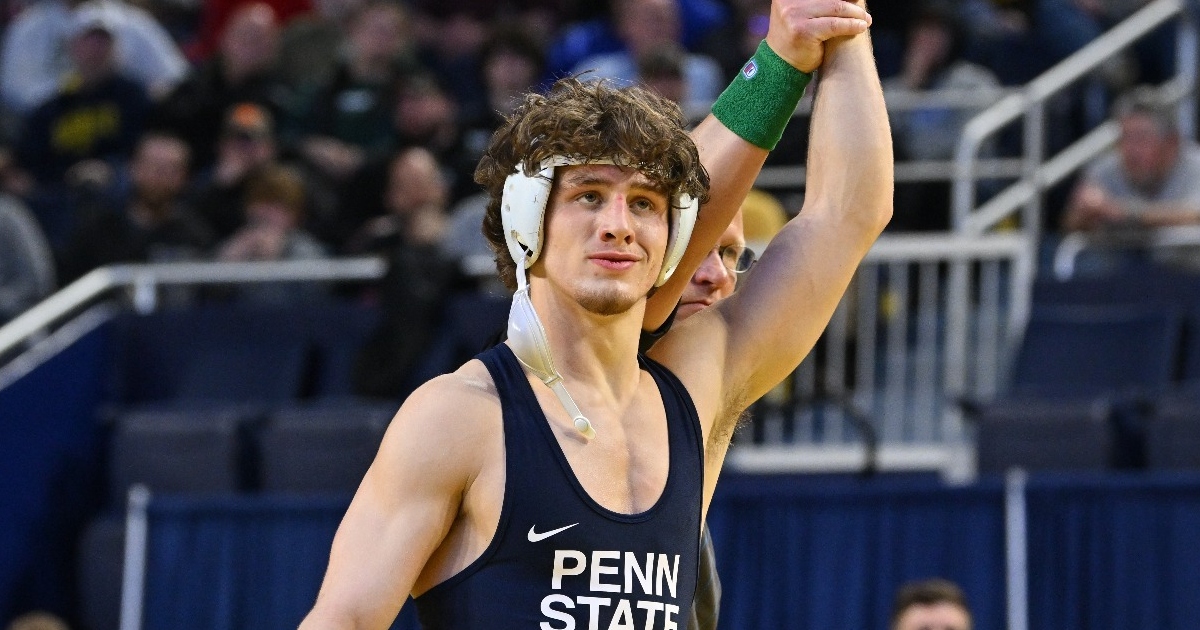 Penn State freshman Levi Haines stuns undefeated Nebraska star Peyton Robb in Big Ten Finals - On3