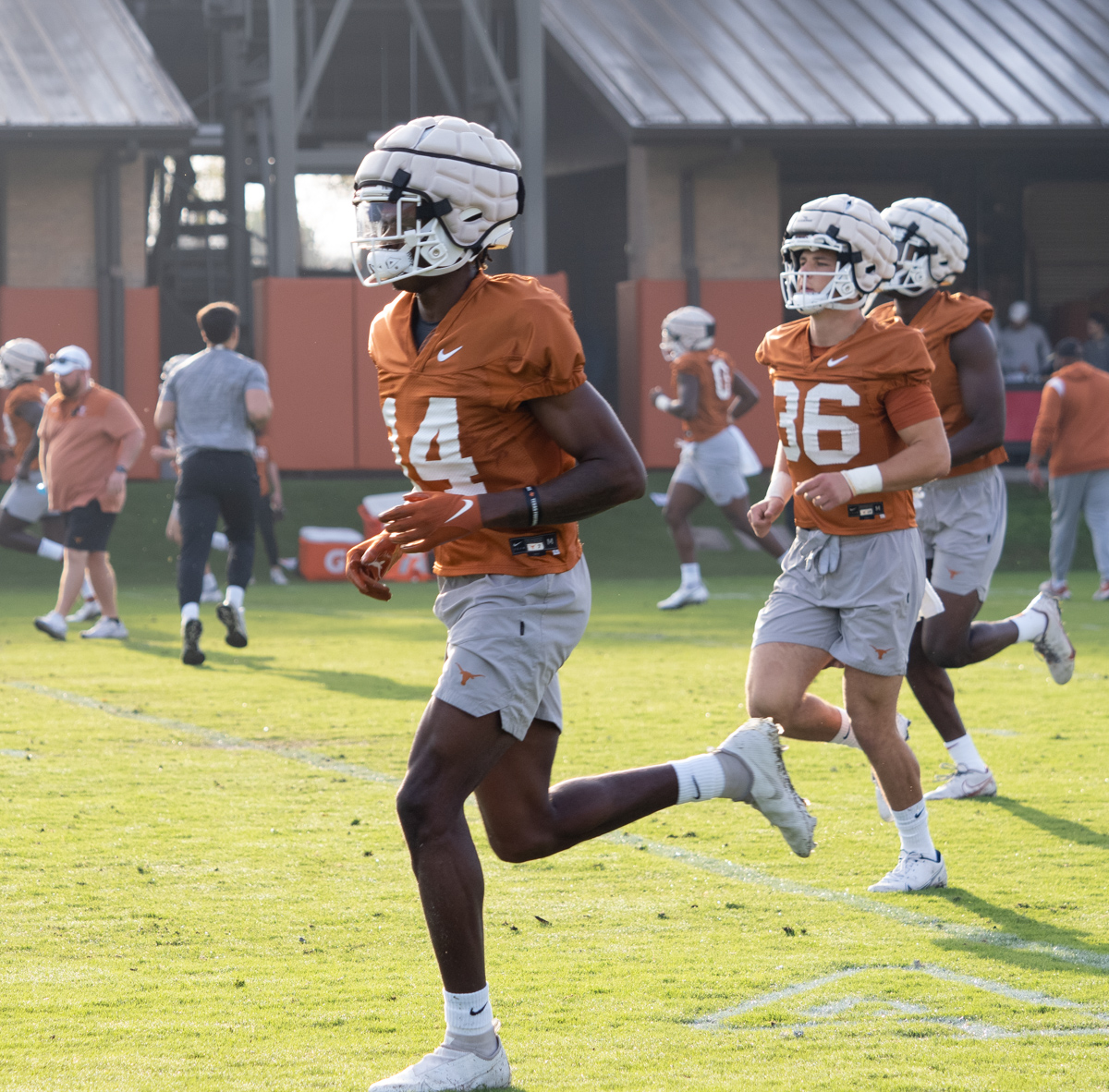 Photo Gallery: Texas Longhorns begin 2023 spring football practices - On3