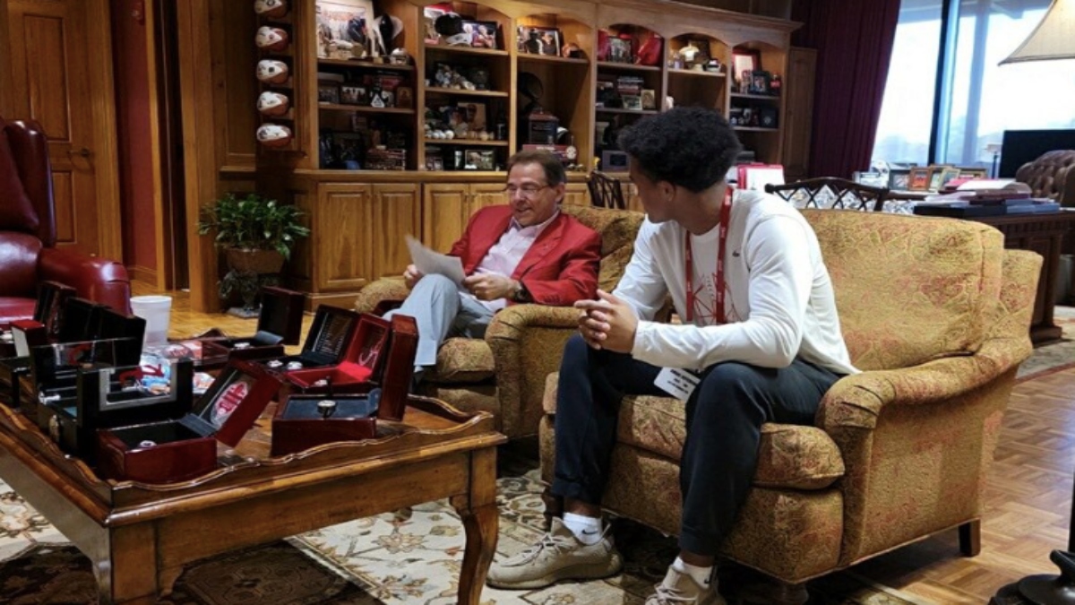 Alabama moves from imaginary place to contender for four-star WR