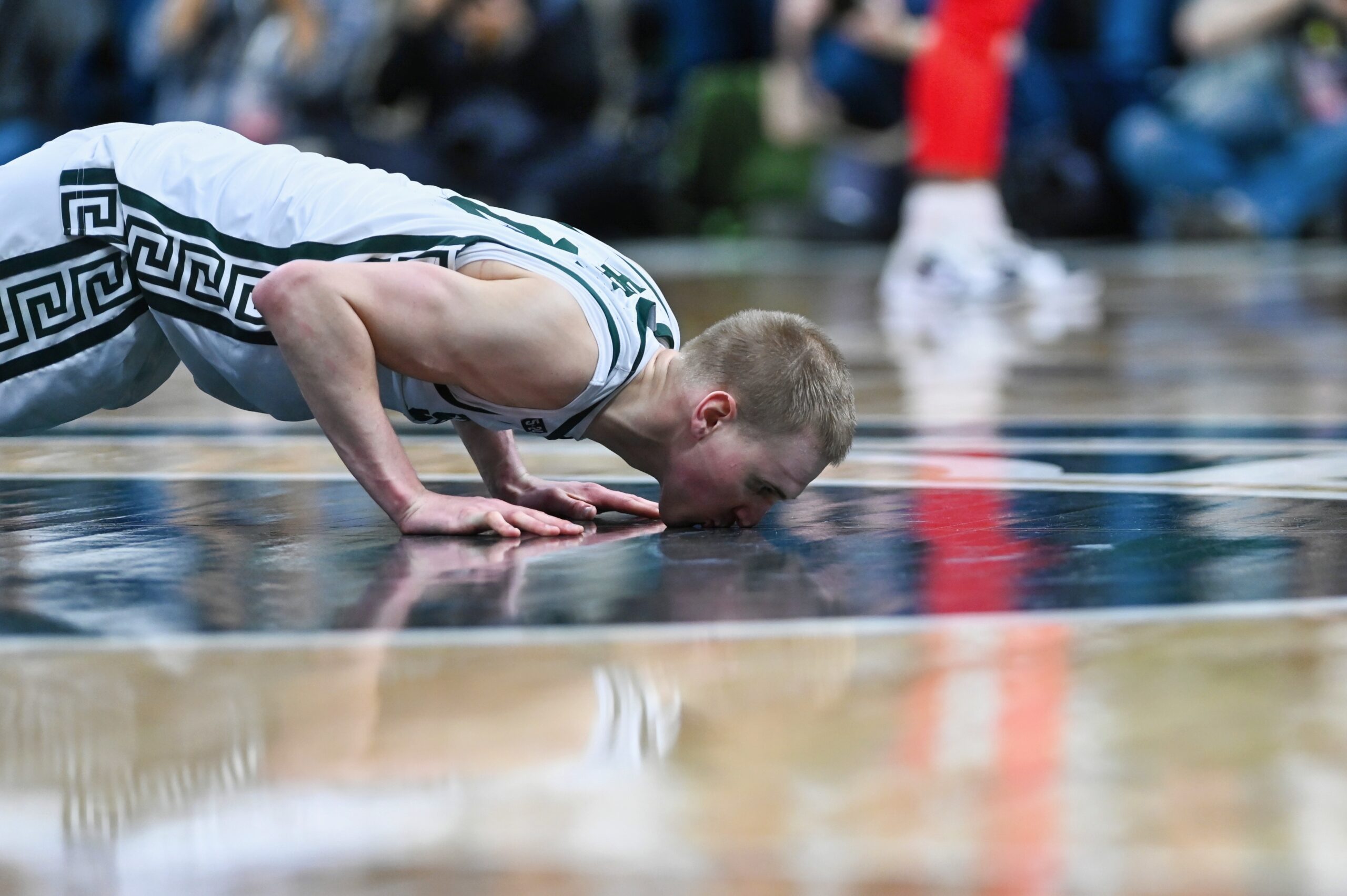 Joey Hauser says he will not return to Michigan State next year Joey Hauser says he will not return to Michigan State next year